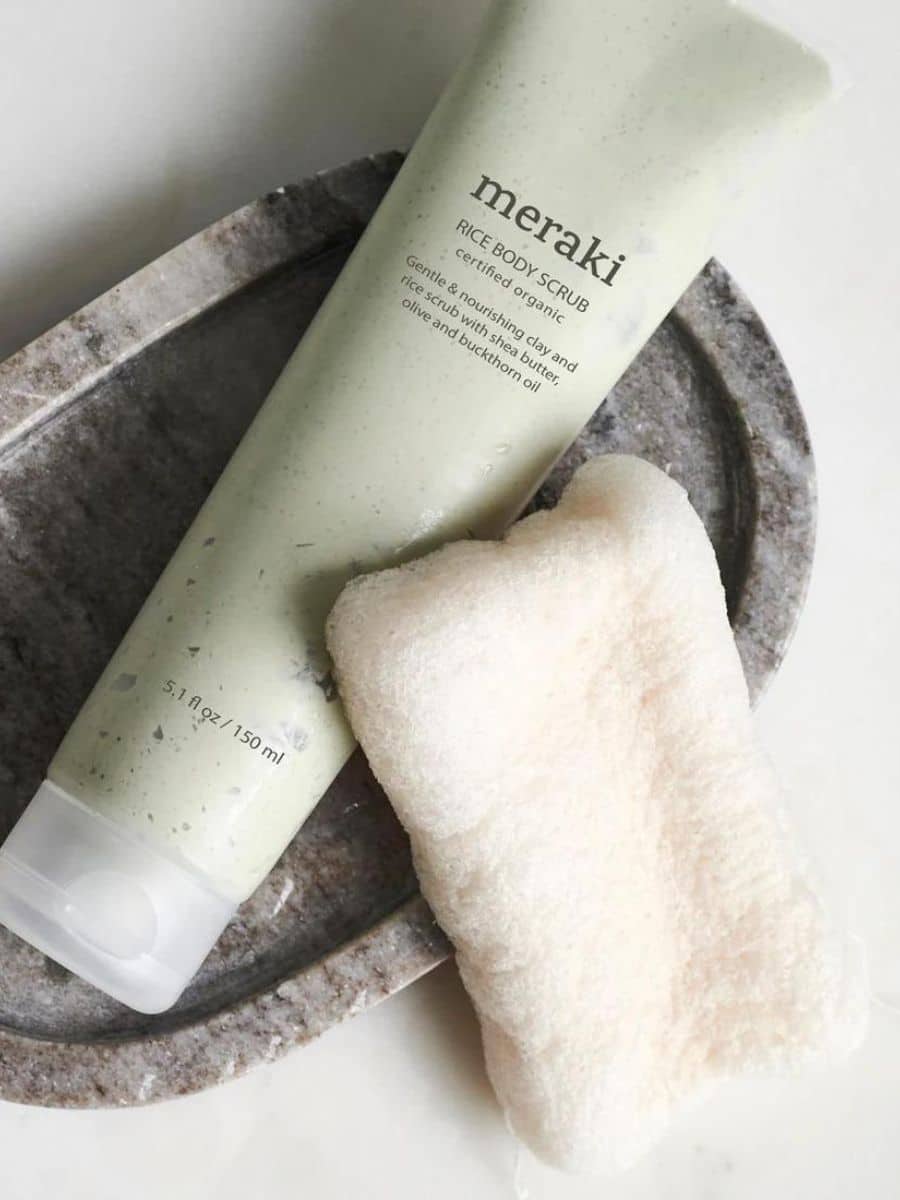 meraki Scrub|Køb Meraki Rice Body Scrub hos Frølund