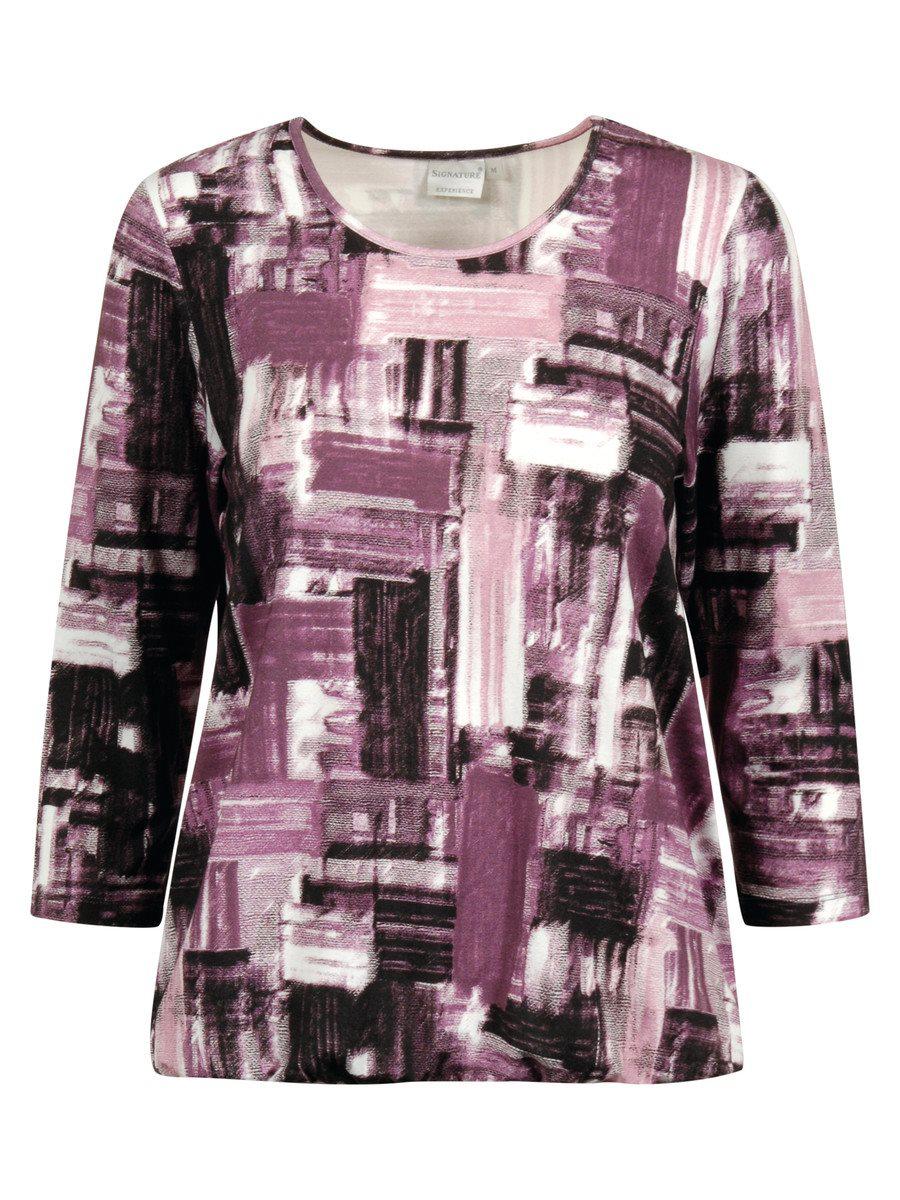 SIGNATURE BLUSE - STYLE 202805 - FARVE 6200 GRAPE - SIGNATURE - BLUSER ...