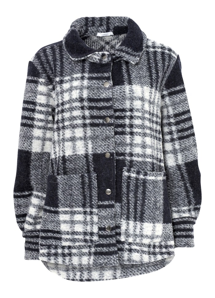 Noella Jakke Viksa Dark Blue Checks | Modetøj Online