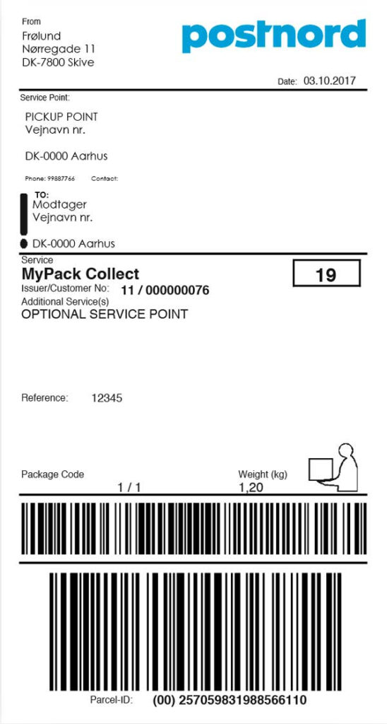 Returlabel | Retunerer din varer nemt hos FRØLUND