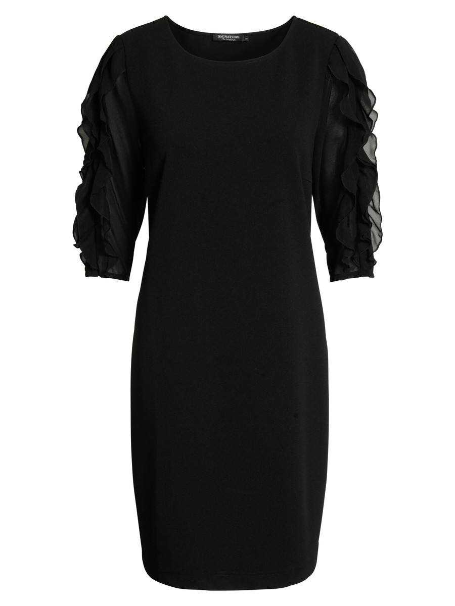 Smart sort cocktailkjole fra SIGNATURE | Find alle forårets nyheder ...