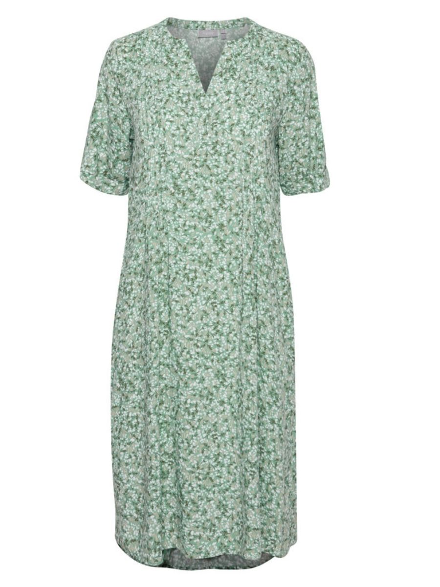 Fransa Kjole Frfanini - Farve grøn ♥ Se alle Sommer Nyheder lige her ♥