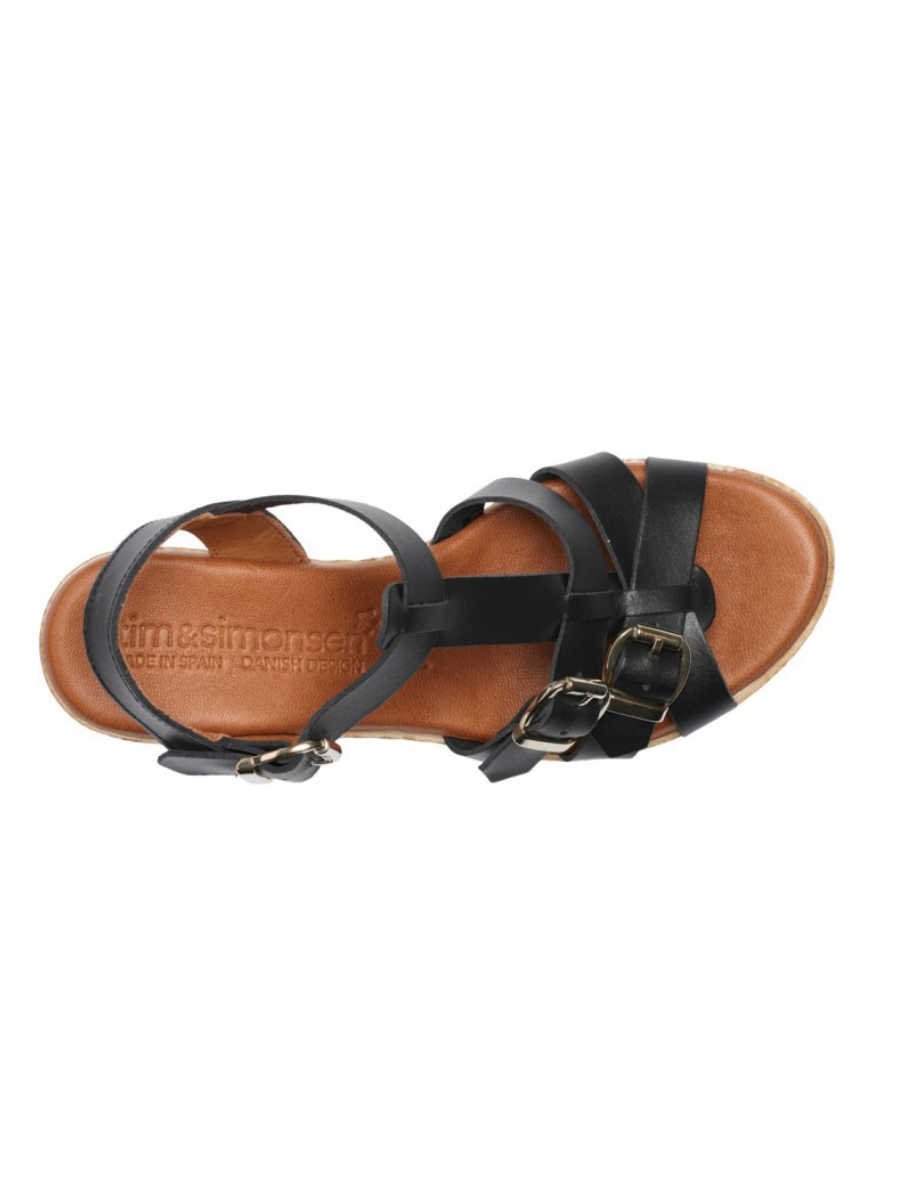 Tim & Simonsen Sandal Gunvor - Black ♥ Shop sommer sandaler her ♥