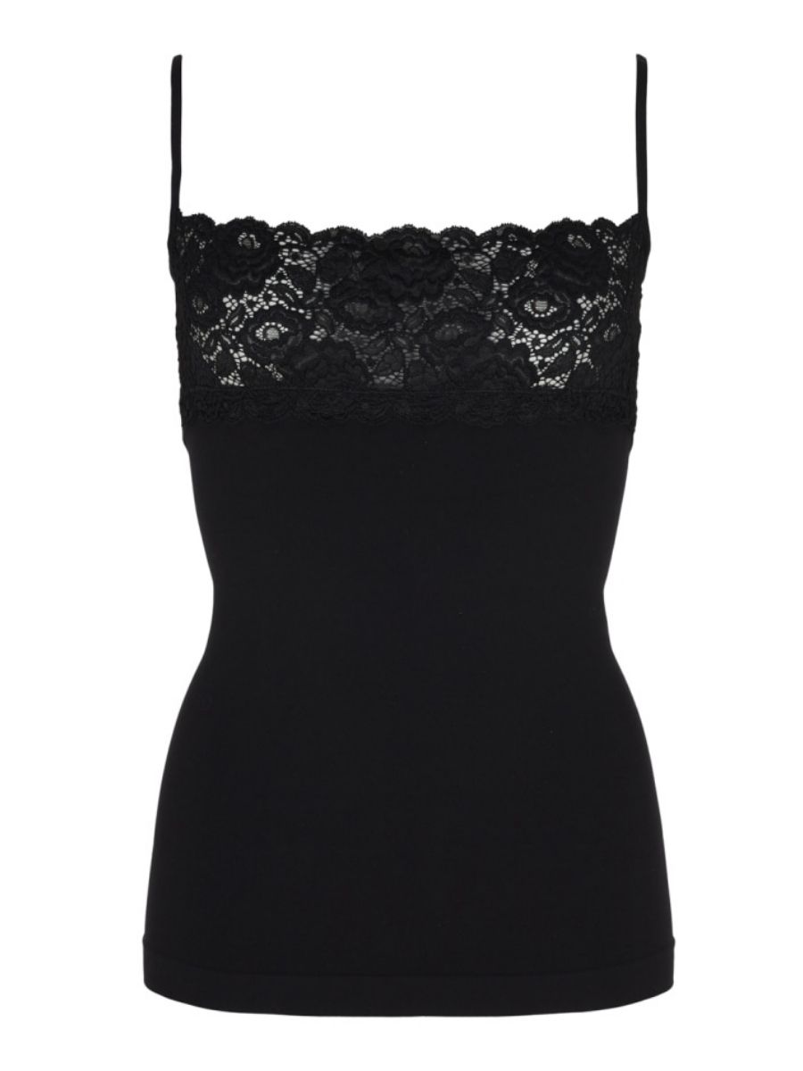 Tim & Simonsen Top Leonora - Sort ♥ Shop de lækreste toppe her hos os