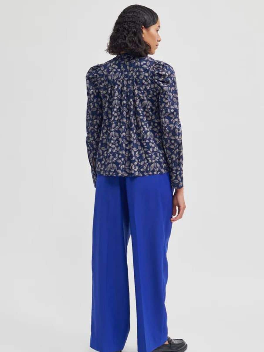 Second Female Bluse Jasmine - Peacoat ♥ Shop Second Female ♥