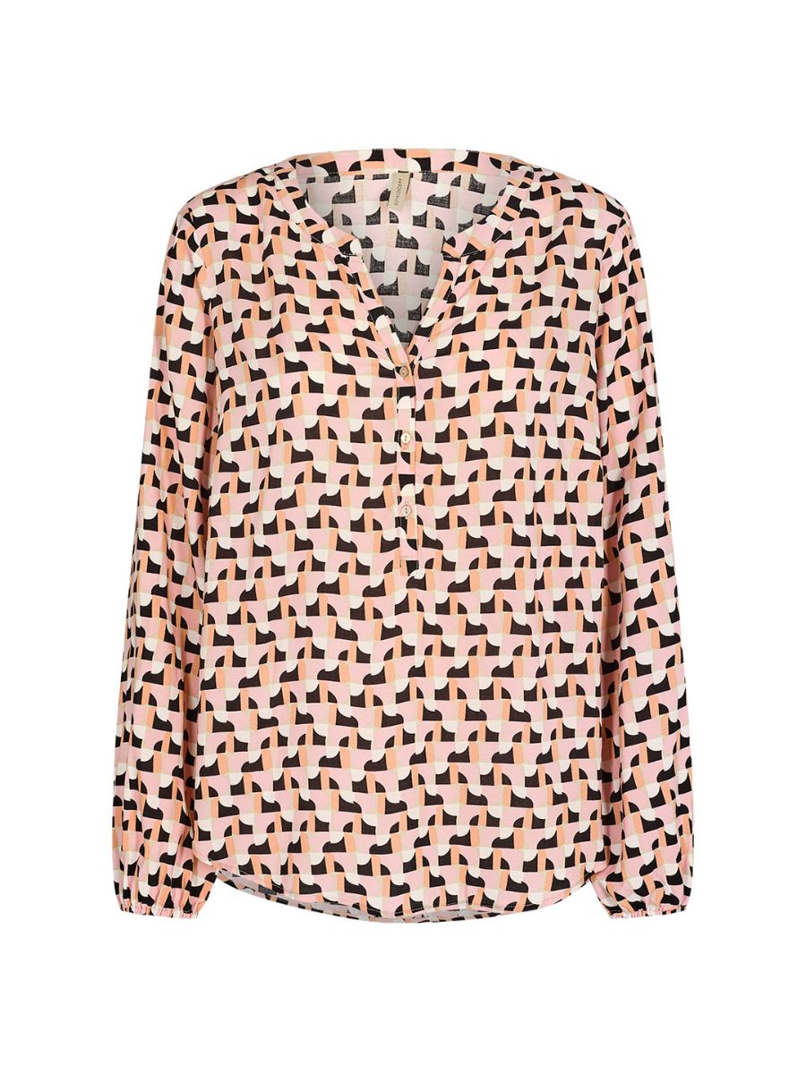Soya Janet Bluse Rosa ♥ Shop de mange lækre skjorter online her