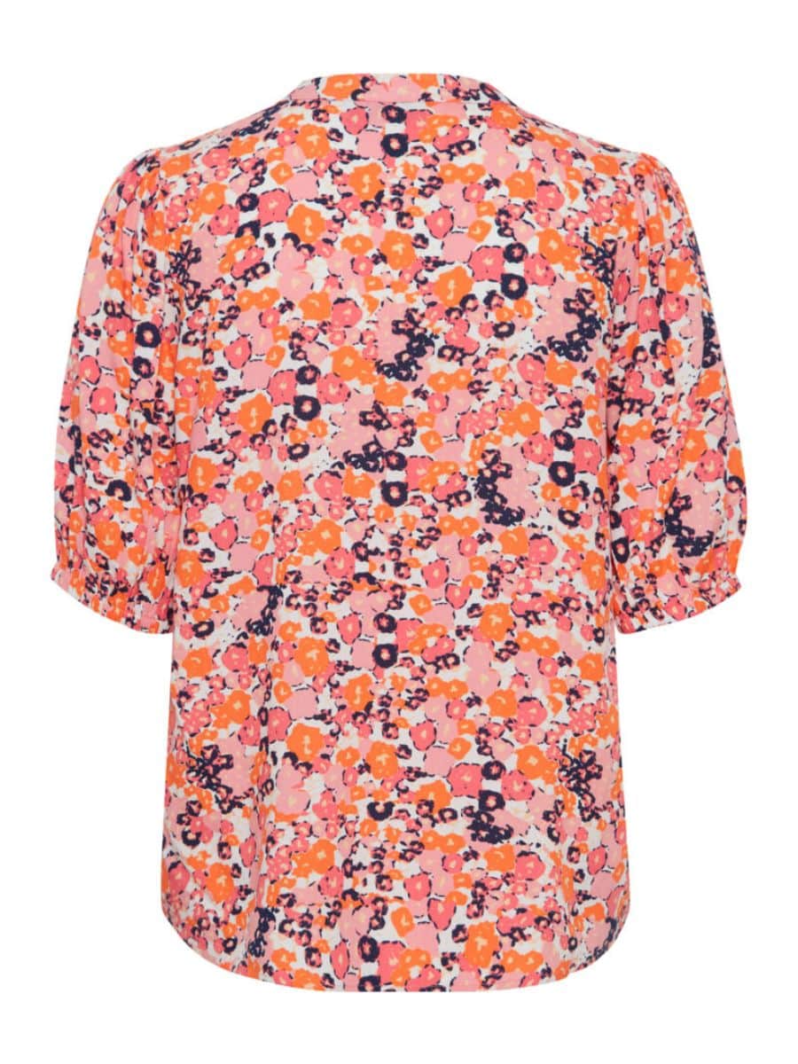 Fransa Frmerla Bluse - Rosa-Orange ♥ Shop lækre nyheder online