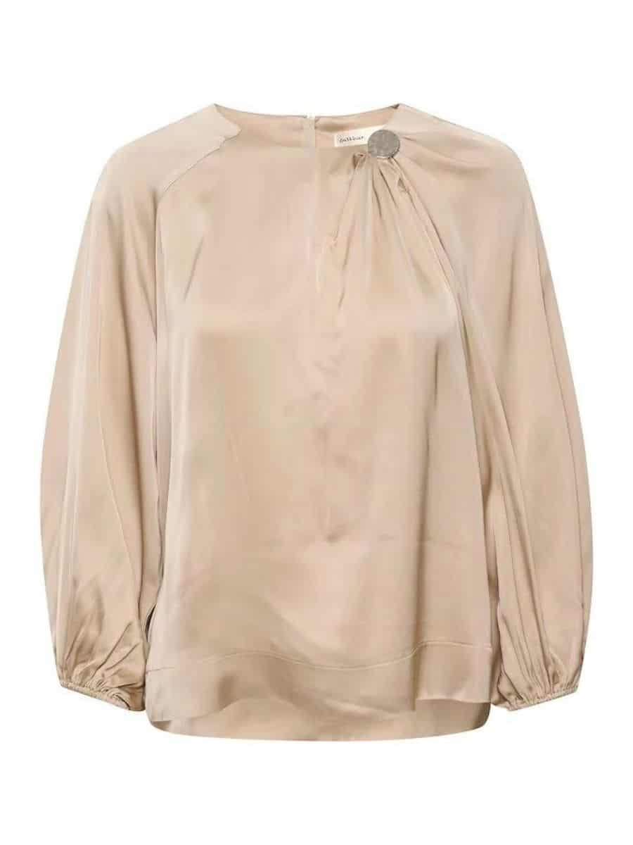 In Wear Daival Bluse - Beige ♥ Shop nyheder fra InWear online her