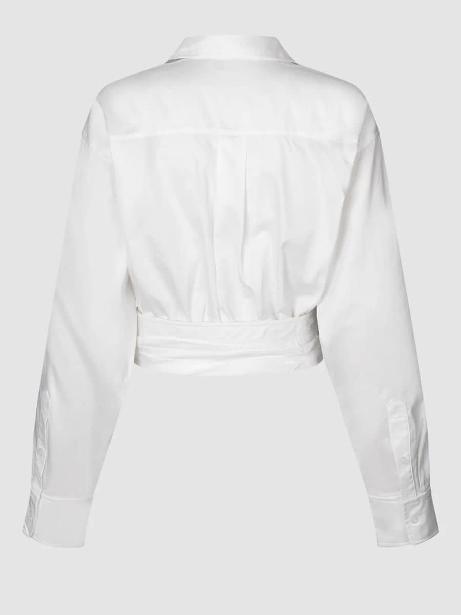 Second Female Closa Bluse - Hvid ♥ Shop lækre nyheder online ♥
