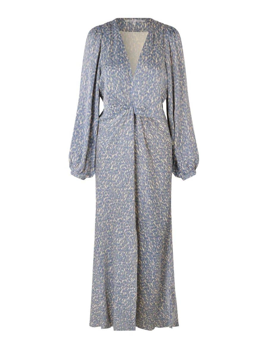 Second Female rattan dress - Blå ♥ Shop Second Female online ♥