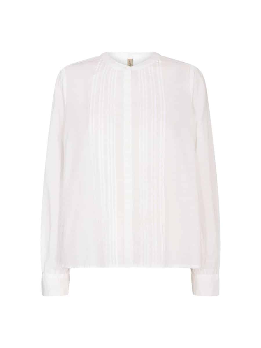 Soya SC-Caliste Bluse - Hvid ♥ Shop lækre styles fra Soyaconcept