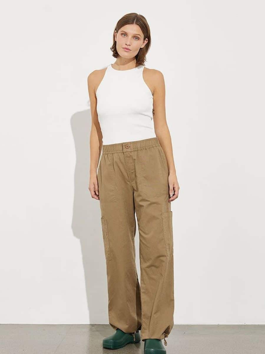 Global Funk Lana Li-G Bukser - Brun ♥ Shop de flotte cargo bukser