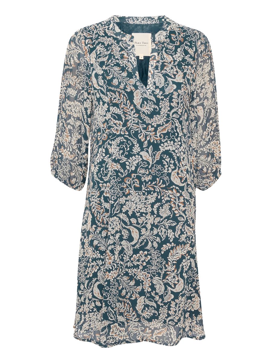 Part Two Botelle Kjole - Midnight Navy ♥ Shop Part Two nyheder ♥