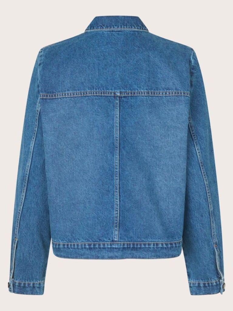 Masai Majorila denim jakke - Blå ♥ Shop lækres styles fra Masai ♥