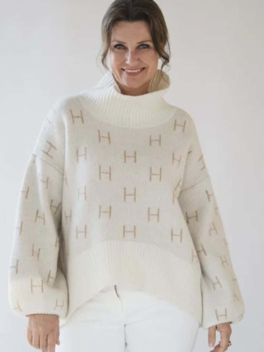 Hést Fam Short Strik - Hvid ♥ Shop lækre nyheder fra Hést online ♥