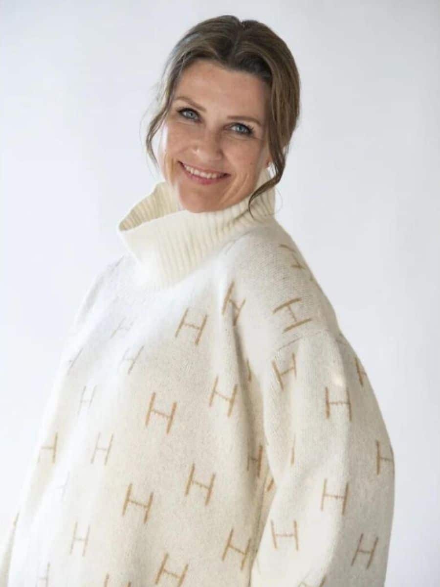 Hést Fam Short Strik - Hvid ♥ Shop lækre nyheder fra Hést online ♥