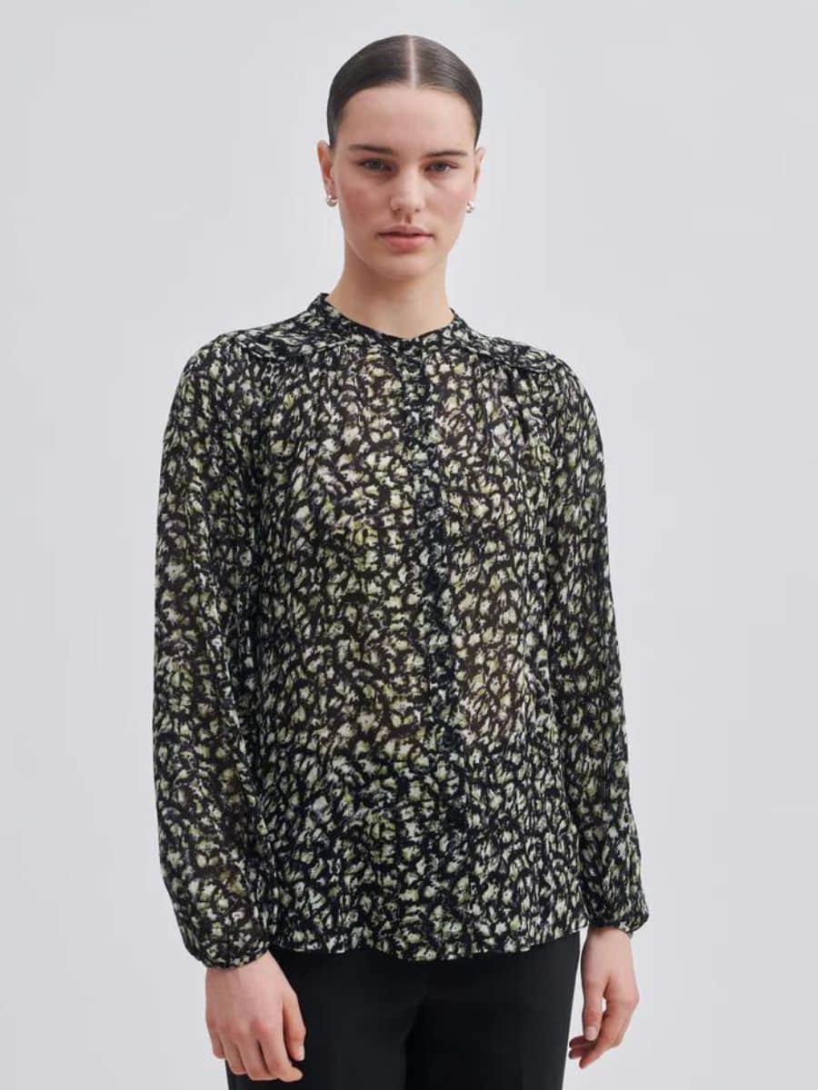 Second Female Ayali Bluse - Black ♥ Nyheder 2023 Second Femal