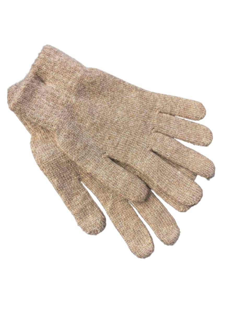 F-House strik hansker - Camel ♥ Nyheder 2023 handsker - Frølund