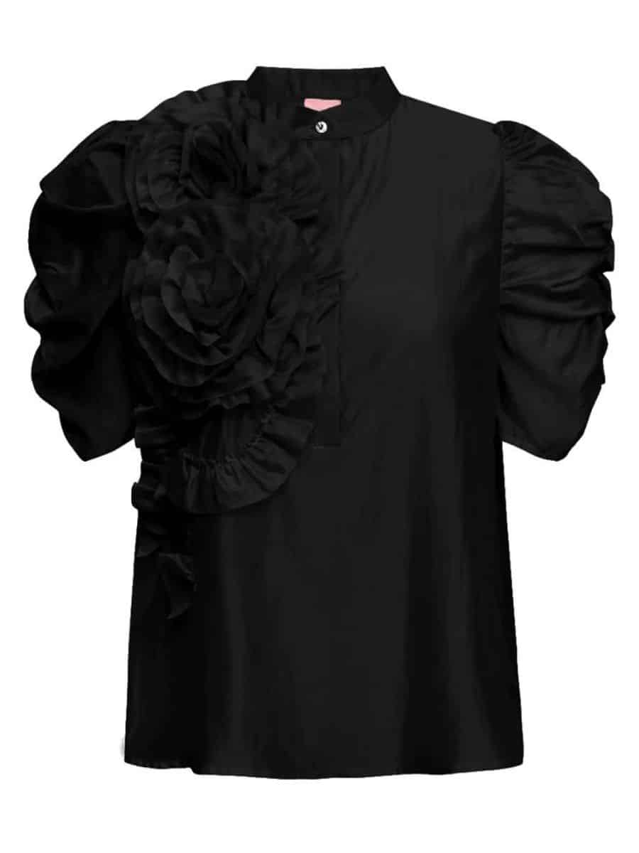 Gossia ANNSOFIGO Bluse - Black ♥ Nyheder 2023 Gossia
