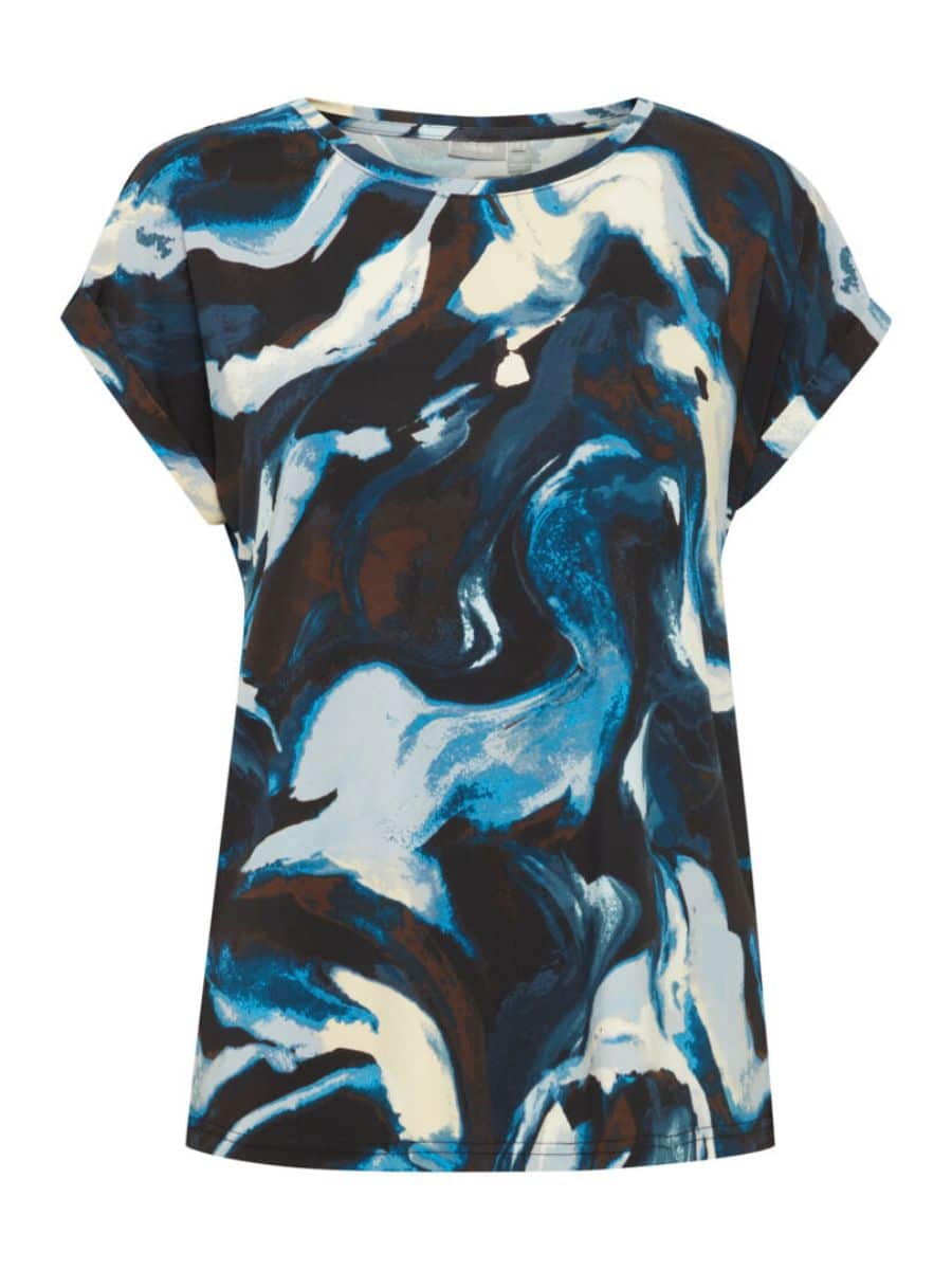 Fransa Frseen T-Shirt - Navy Blazer ♥ Nyheder 2023 Fransa ♥