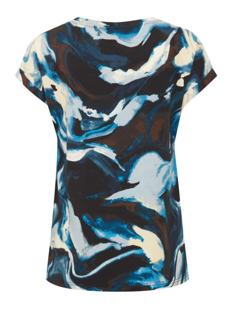 Fransa Frseen T-Shirt - Navy Blazer ♥ Nyheder 2023 Fransa ♥