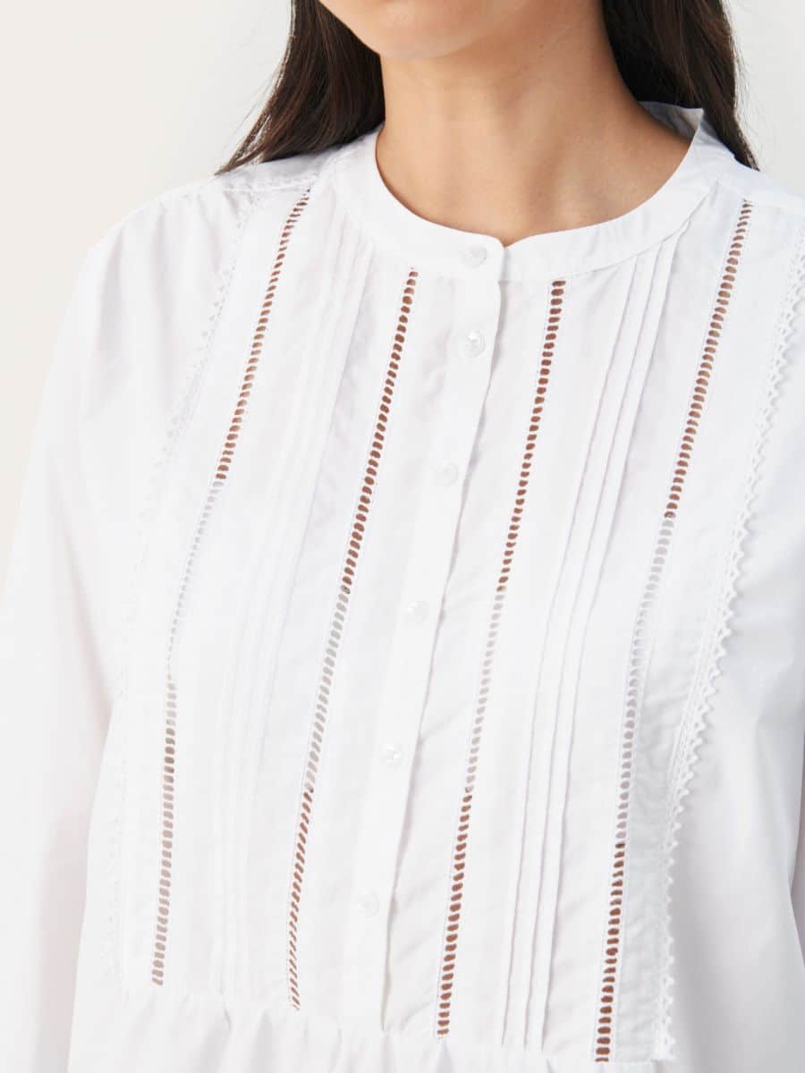 Part Two Filica Bluse - Bright White ♥ Nyheder 2023 hos Frølund