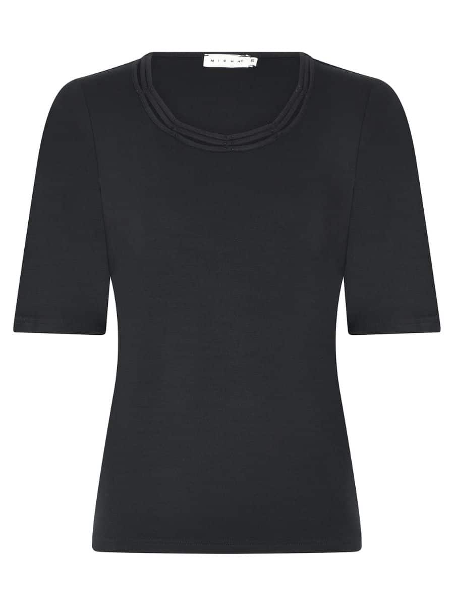 Micha T-shirt - Black ♥ Nyheder 2024 Micha styles og meget mere!