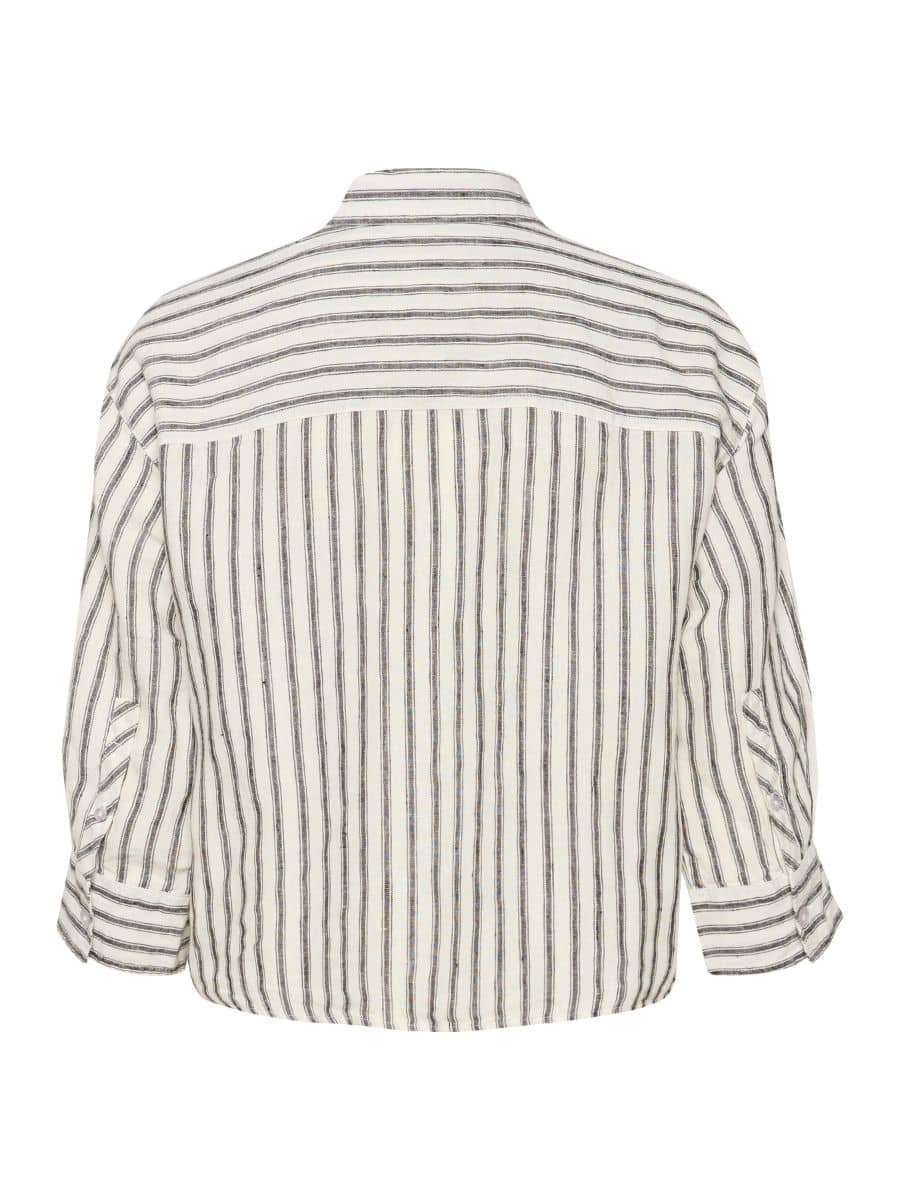 Part Two Enava Bluse - Black Stripe ♥ Shop lækre Part Two styles