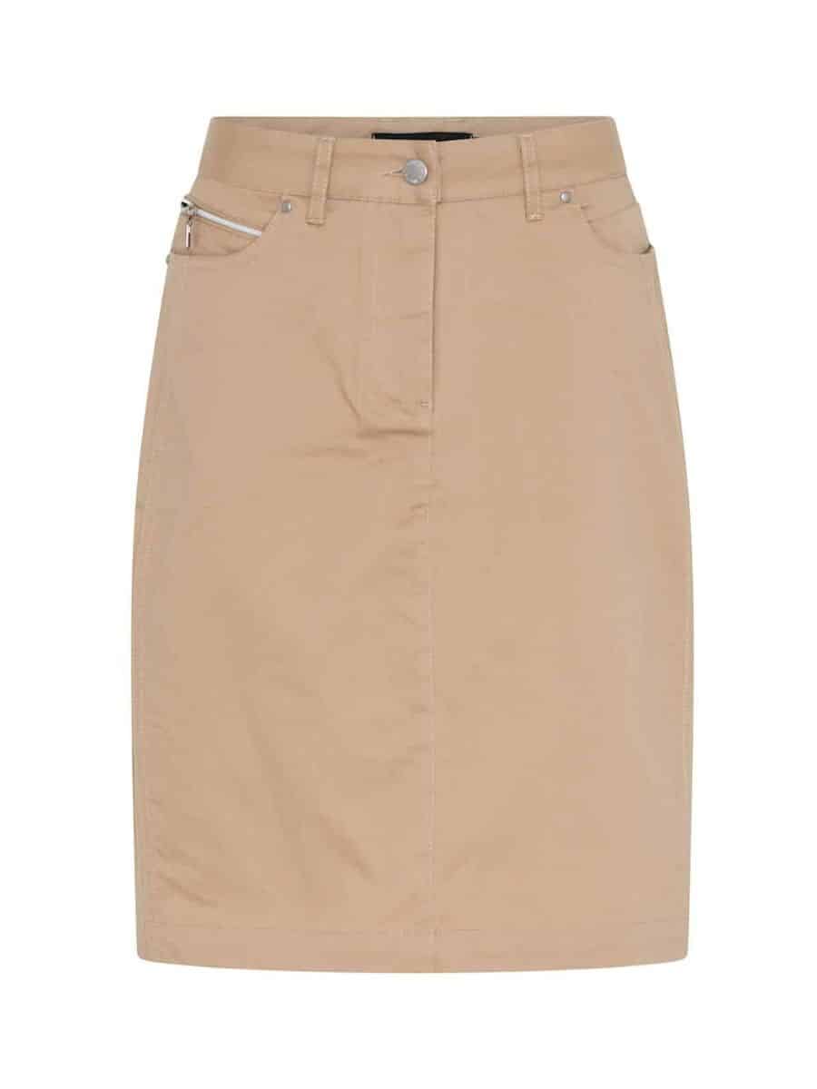 Micha Nederdel 110705 - Beige ♥ Shop mange lækre Micha styles