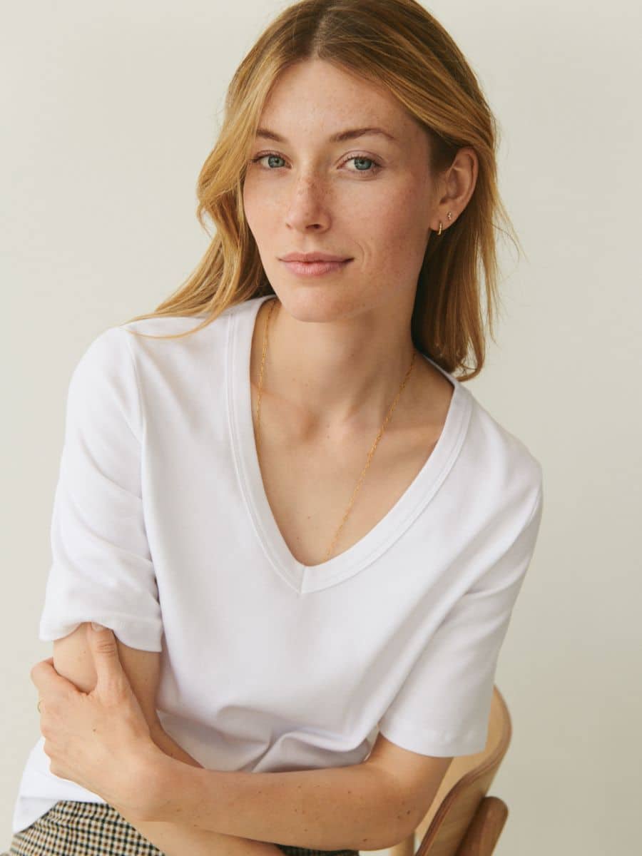 Part Two T-shirt Ratansal - White ♥ Nyheder 2024 Part Two T-shirts