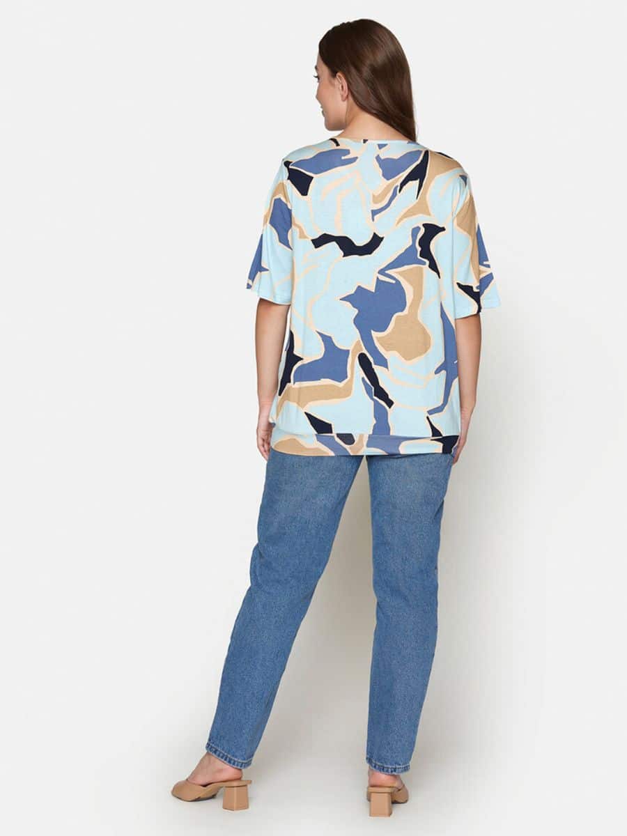 Signatura T-Shirt 217400 - Crystal Blue ♥ Shop Signature nyheder