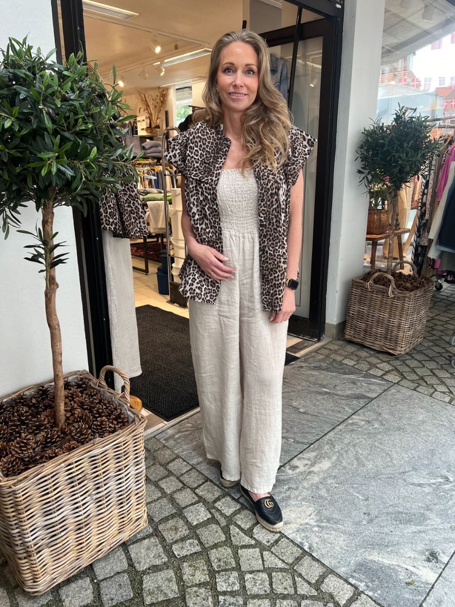 Boho Love Buksedragt B1105 - Beige ♥ Shop Boho Love styles her