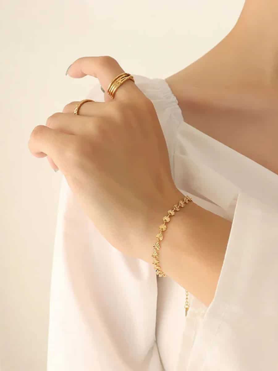 Muun Studios Armbånd Sun Burst - Guld ♥ Shop Muun Studio her